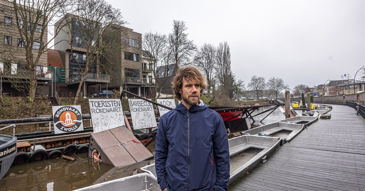 Stadsgracht slokt hele bedrijf van Mark Wessels op, zelf springt hij ...