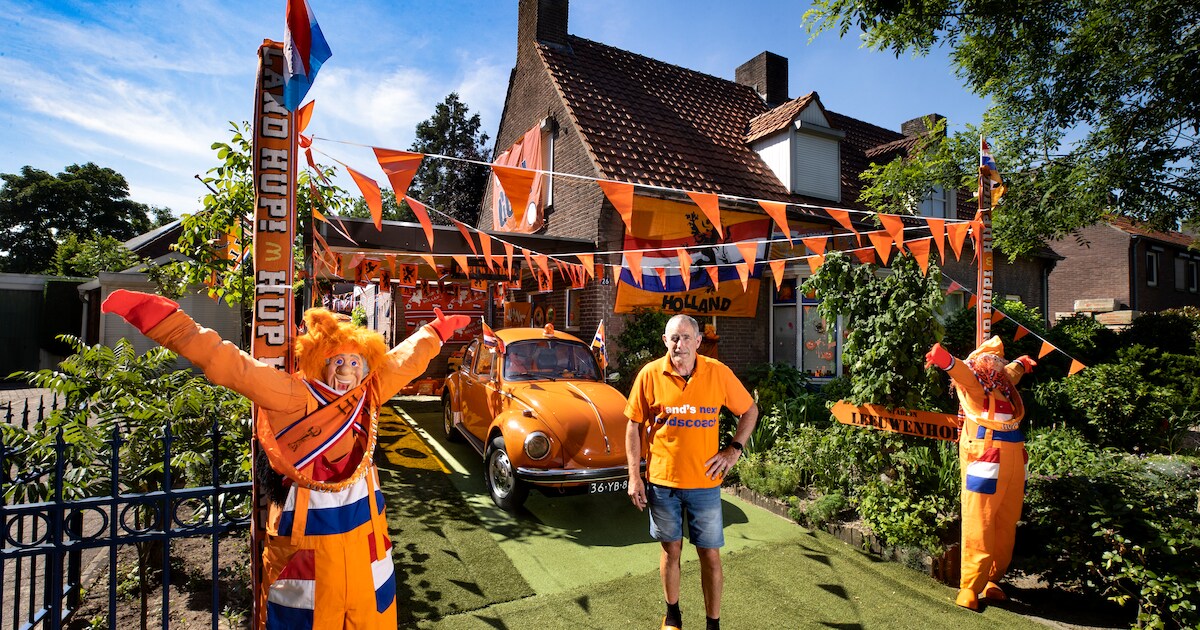 Woning van Rien uit Bakel kleurt knaloranje: 'Ik heb dit keer niet te ...