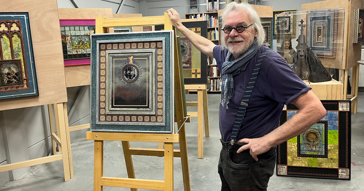 Voor het eerst in vijftig jaar stelt kunstenaar Harry Verhoeven zijn ...