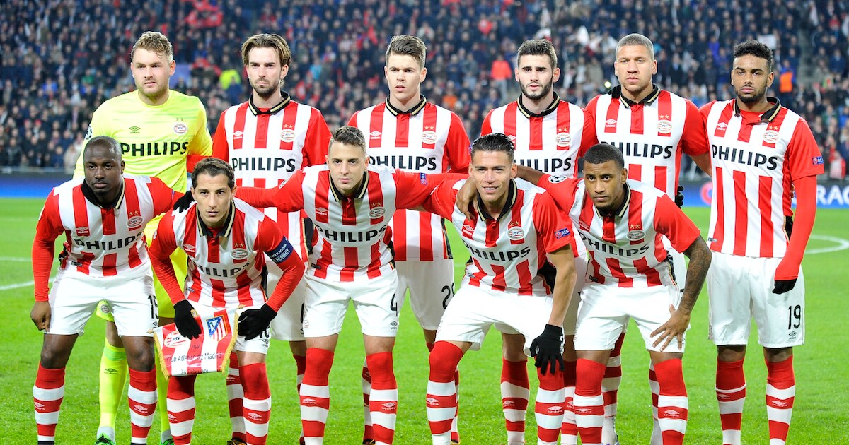 Het vorige succesteam van PSV uit 2016 is over de hele wereld ...