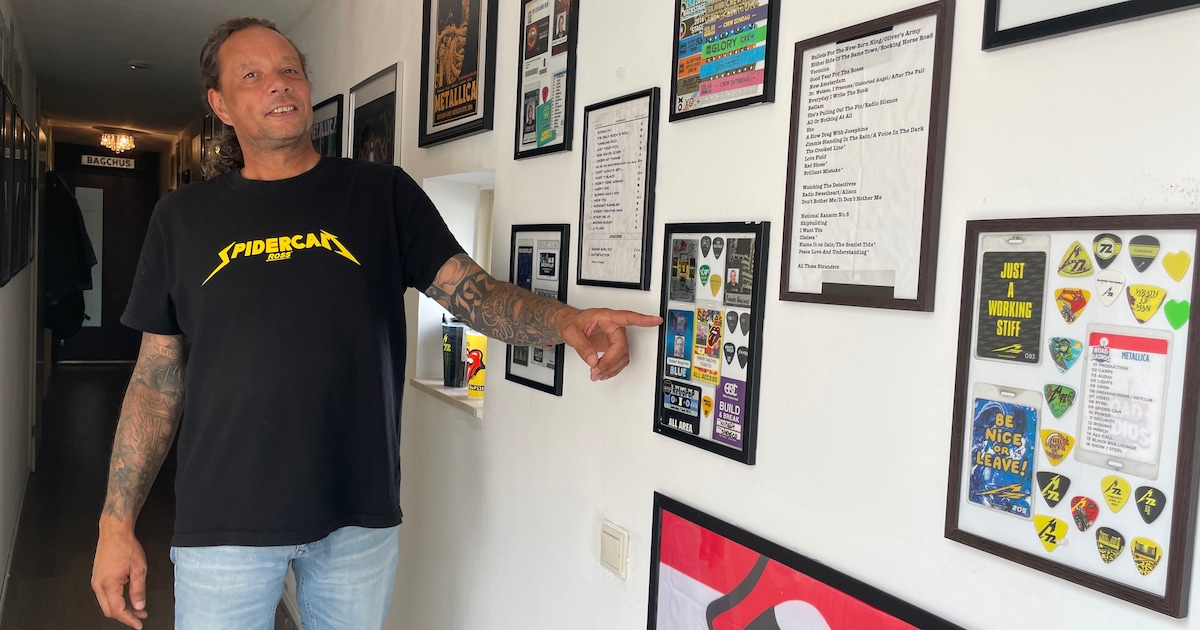 Roadie Robert op pad met Coldplay, Bruce, The Stones en Metallica: ‘Dan ...