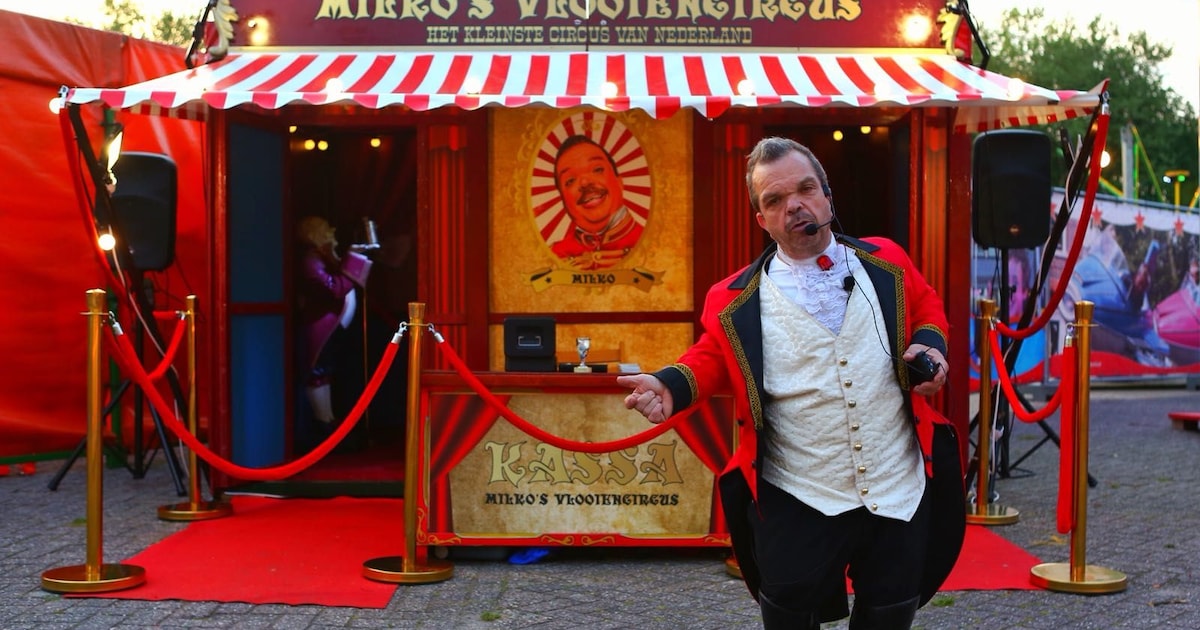 Clown Milko uit Helmond: van groot circus Renz naar piepklein ...