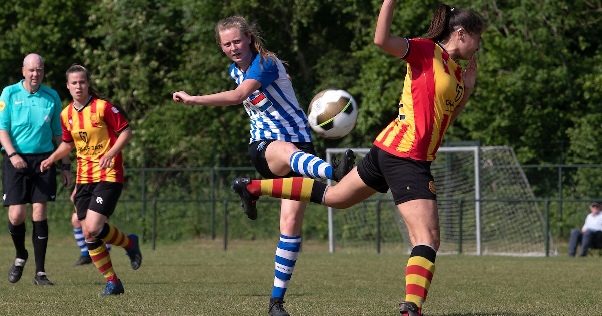FC Eindhoven Vrouwen grote winnaar van het weekend; concurrentie loopt ...