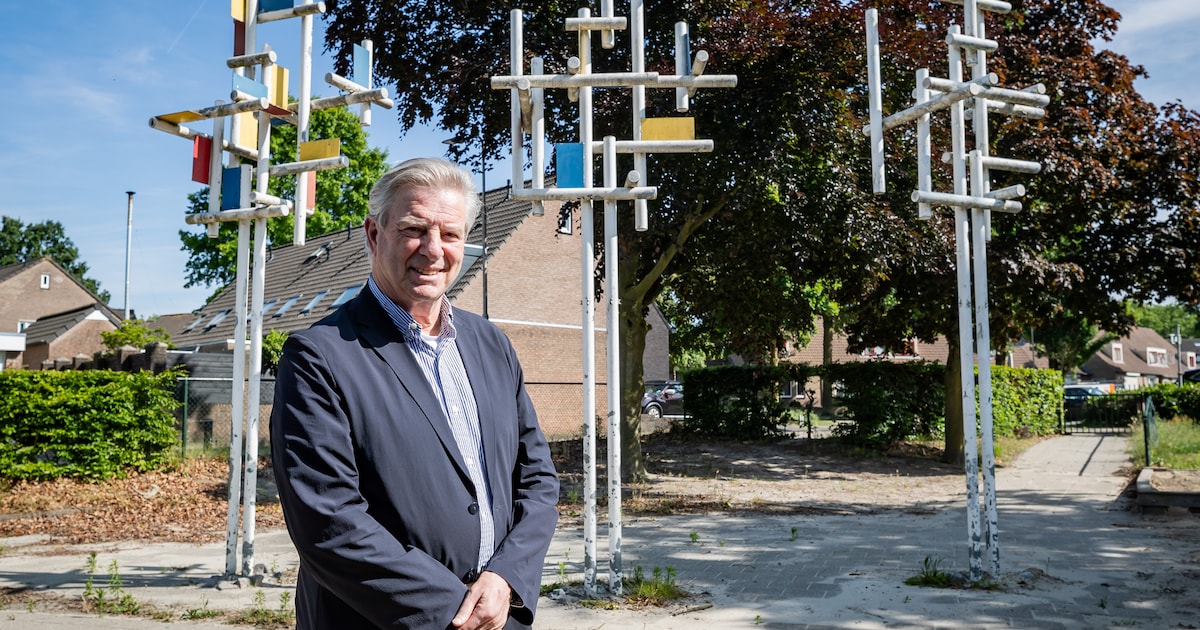 Afgedankte bomen van Toine Manders verhuizen van school in Asten naar ...
