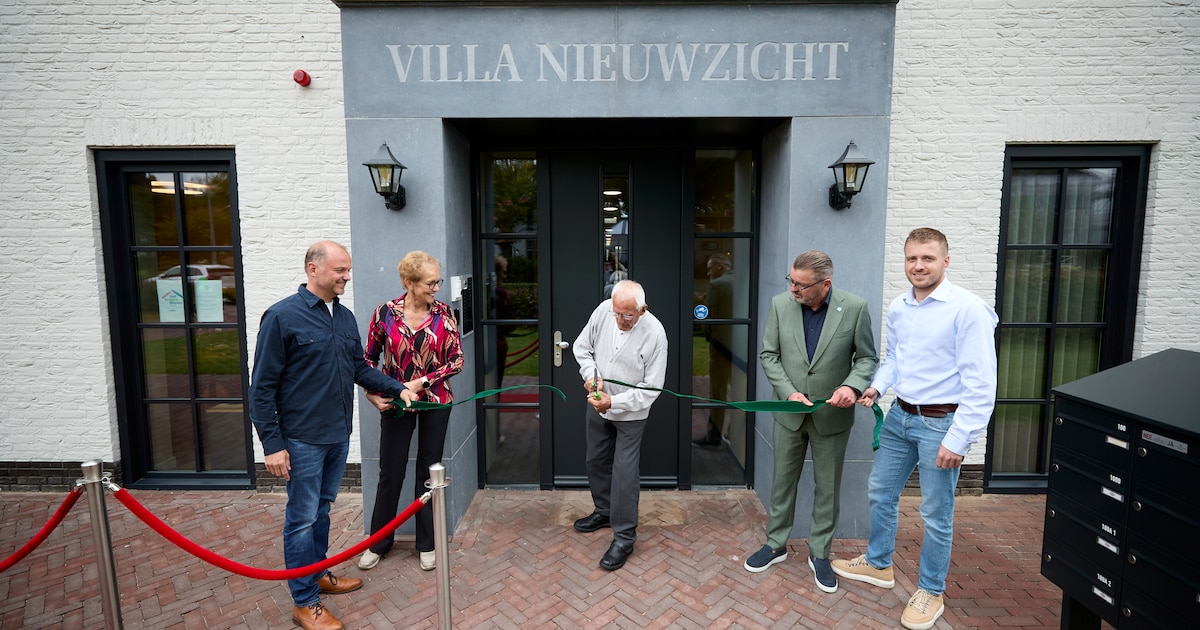 Nieuwe geopend Villa Nieuwzicht biedt onderdak aan 24 senioren | Regio ...