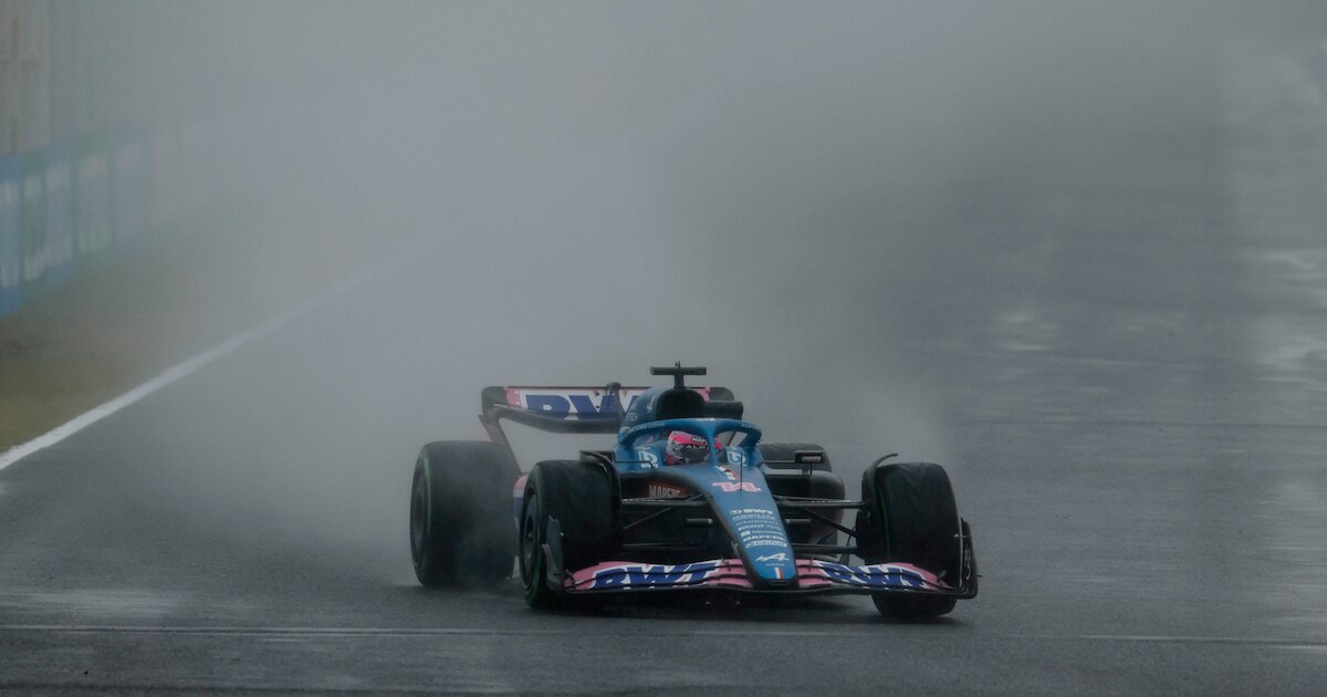 Fernando Alonso is iedereen te snel af bij VT1 in Japan | Formule 1 | ED.nl
