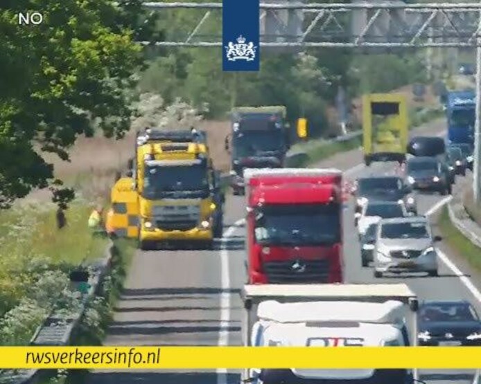 Ongeval met twee vrachtwagens op A58 bij Oirschot | Oirschot | ed.nl