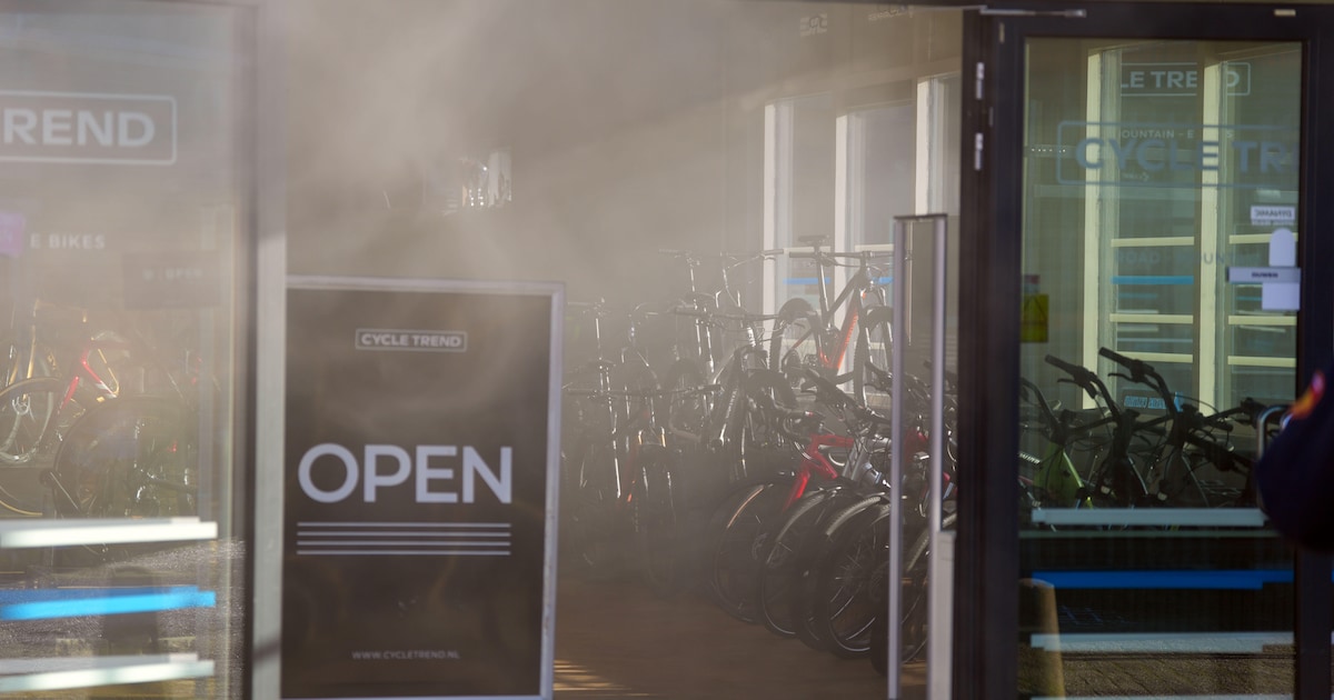 Dikke rook in fietswinkel in Nuenen: geen brand, maar alarmsysteem ...