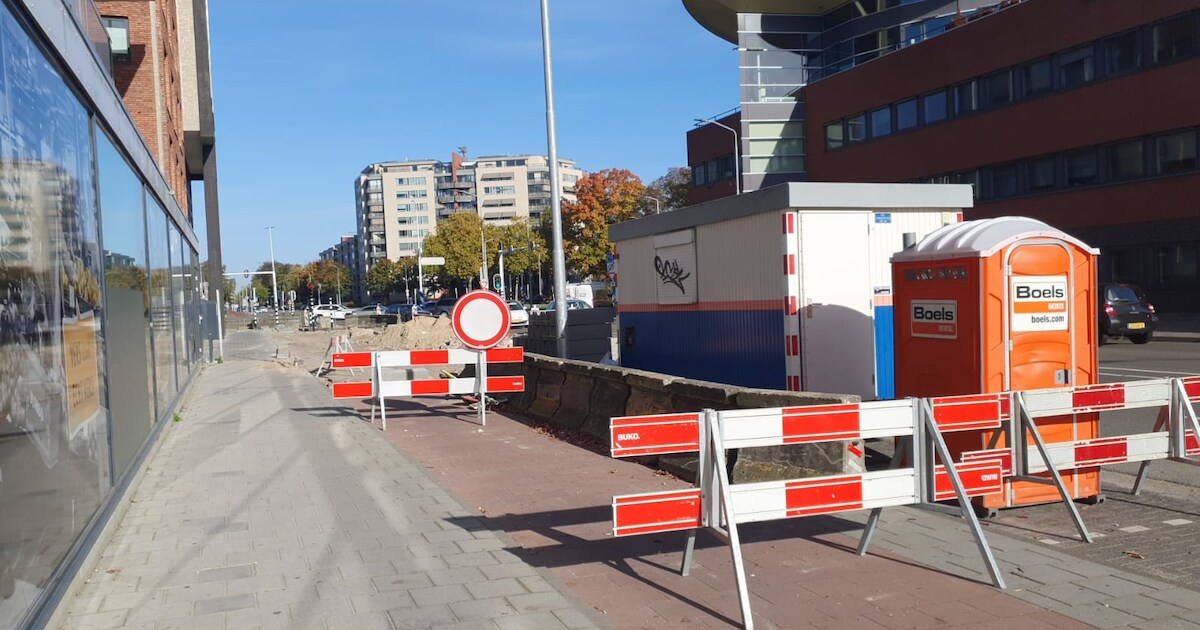 Fietspad Marconiplein nog tot december een zandbak, gevaarlijke ...