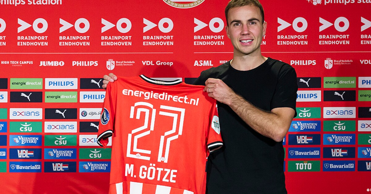 Mario Götze: ‘Ik wil PSV helpen om te groeien’ | Sport | ED.nl