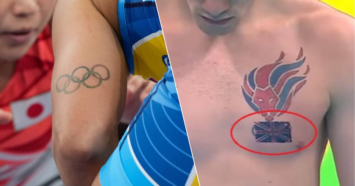 Opmerkelijke regel geschrapt: atleten hoeven tatoeage van olympische ...