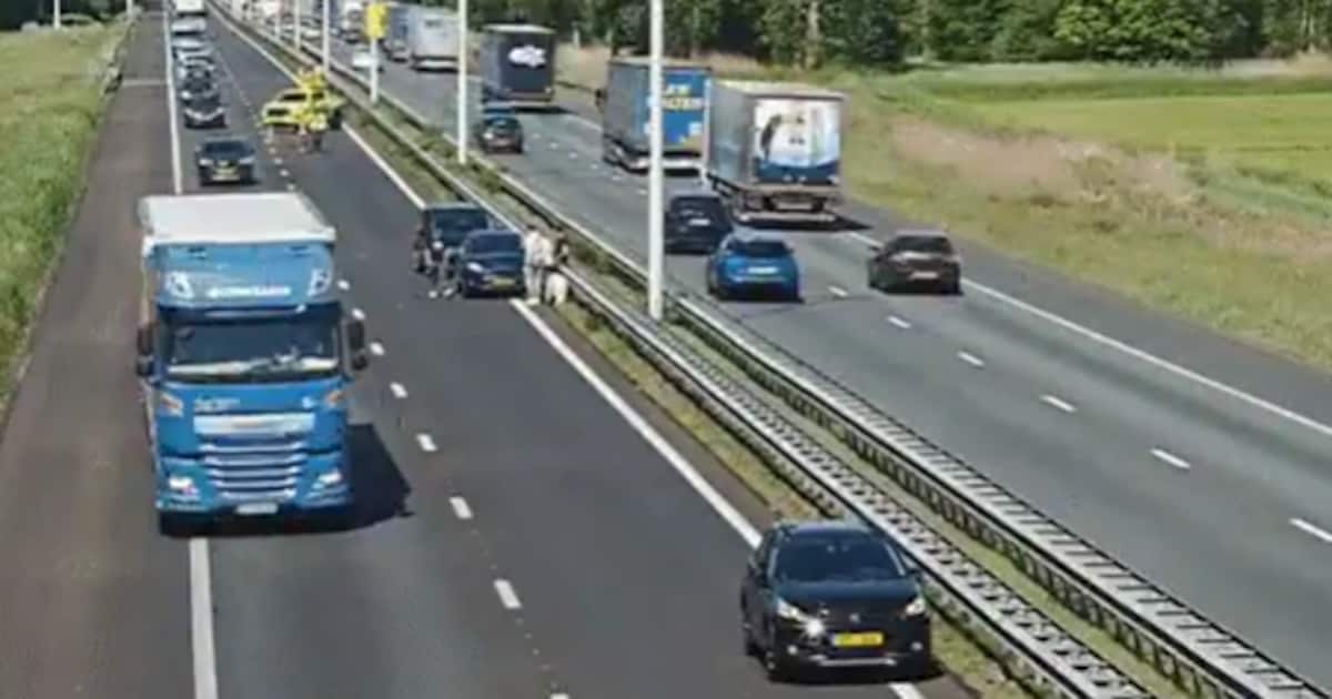 Botsing op A58 bij Oirschot zorgt voor stilstaand verkeer richting Eindhoven | 112 nieuws ...