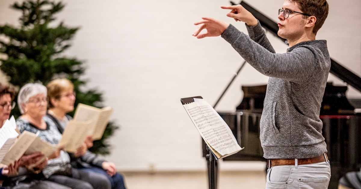 Jonge dirigent Rob Jacobs voor Valkenswaardse zangvereniging: ‘Deze ...