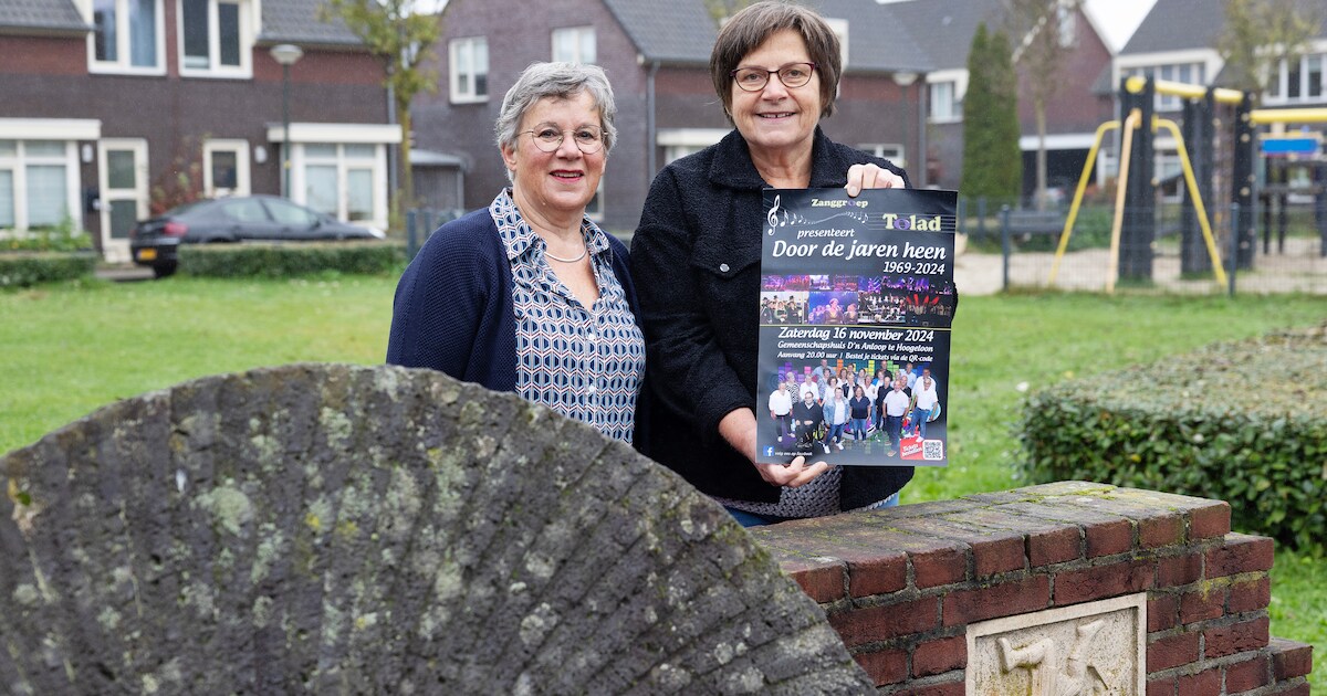 Zanggroep Tolad viert jubileum met spetterend concert | Regio | ED.nl