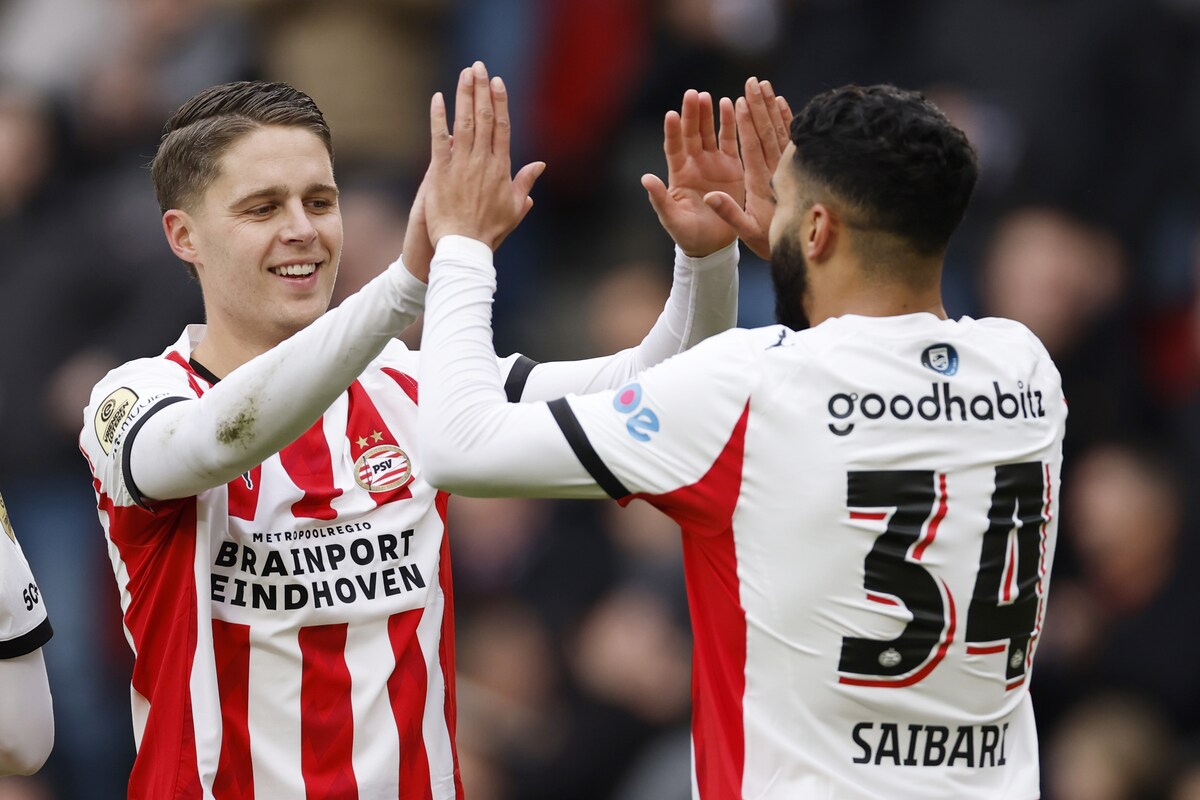 Joey Veerman voelt zich goed binnen en buiten de lijnen bij PSV: ‘We ...