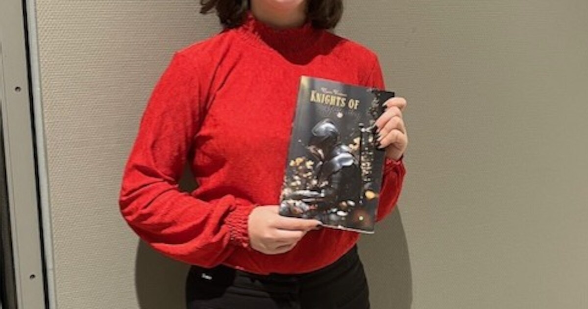Nynke (14) schrijft fantasy-boek in ’t Engels; ‘Leeftijd maakt niet uit ...