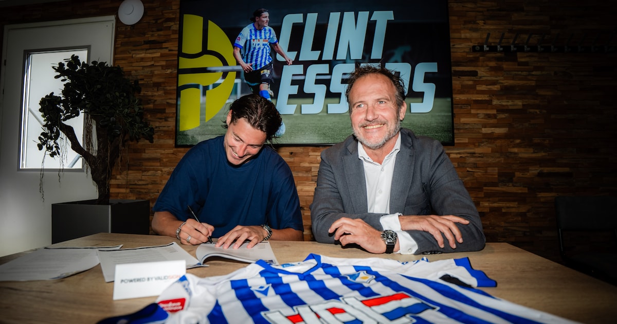 Proefspeler beloond met contract: Clint Essers tekent voor een jaar bij ...