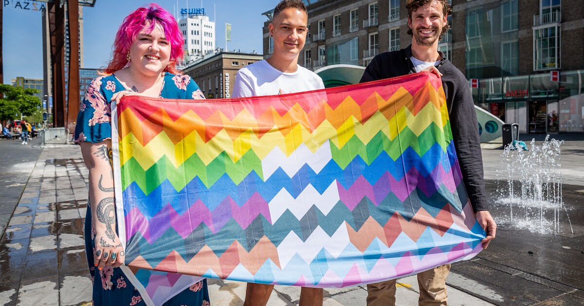 Eerste Eindhovense Pride viert de identiteit. ‘Hoe meer zichtbaar we ...