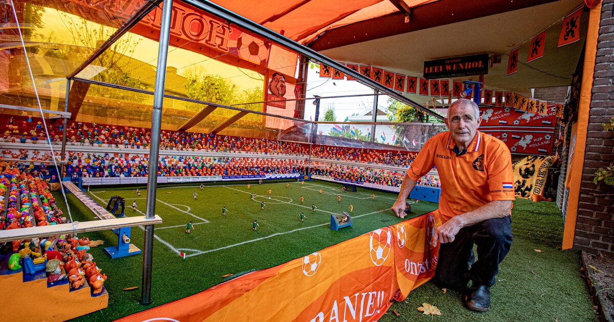 Als Oranje aftrapt in Qatar, gaat Rien in Bakel er goed voor zitten ...