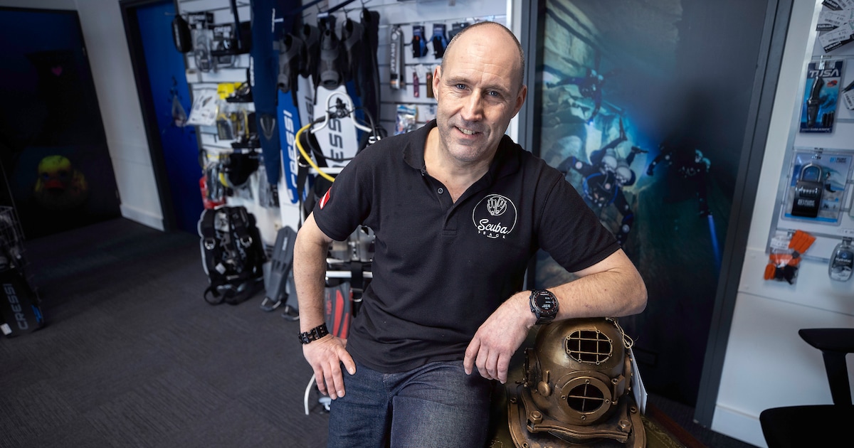 Eindhoven heeft er een duikwinkel bij: ‘Twee dagen duiken voelt voor ...