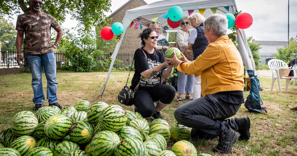 Meloenen als bedankje voor mantelzorgers; ‘Ze moeten veel ballen in de ...