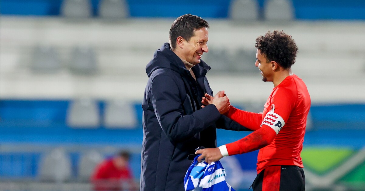Roger Schmidt vindt de zege van PSV op De Graafschap verdiend: ‘Ze ...