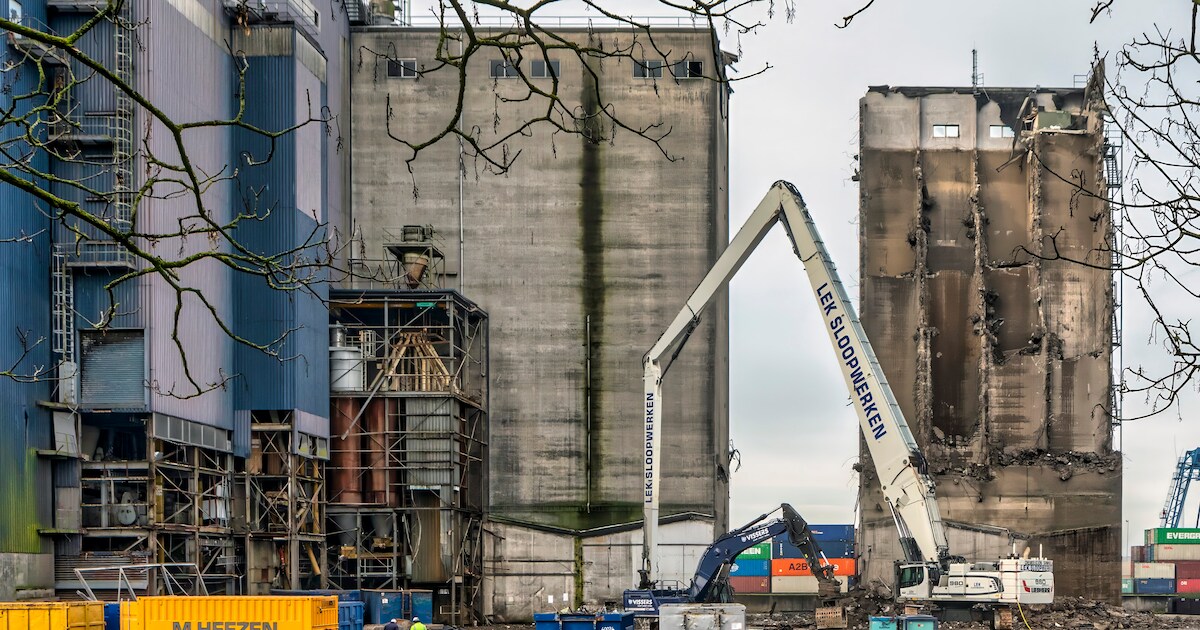Met de sloop van de silo’s van Hendrix’ Voeders is de Oosterhoutse ...