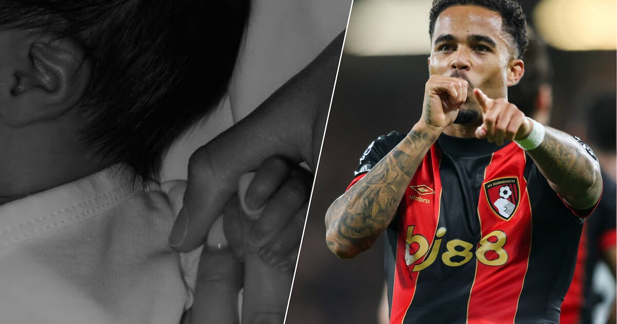 Justin Kluivert vader geworden van dochter Giselle Sofia | Sport | ED.nl