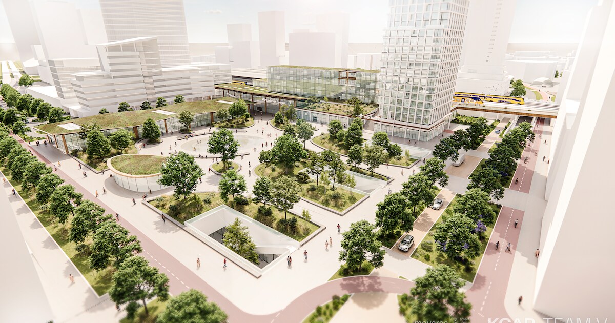 Eindhoven sacrifices iconic Flying Pins to keep new bus station within ...