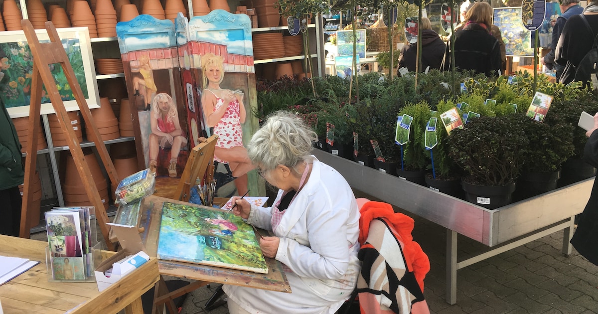 Kunstenaars tussen het groen in Geldrop: 'Laten zien dat kunst niet ...