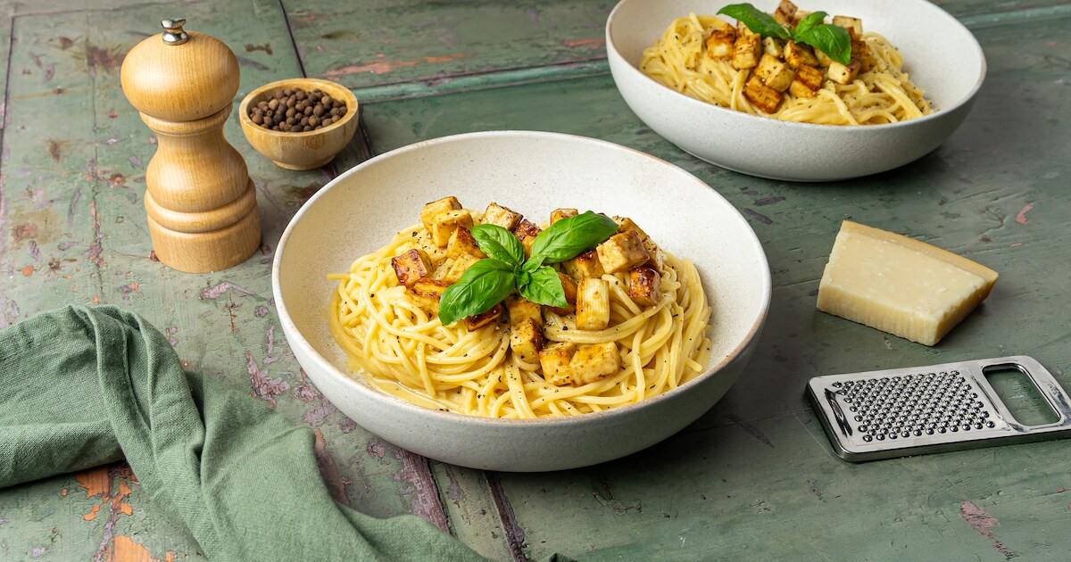 Wat Eten We Vandaag: Pasta carbonara met halloumi | Koken & Eten | ED.nl