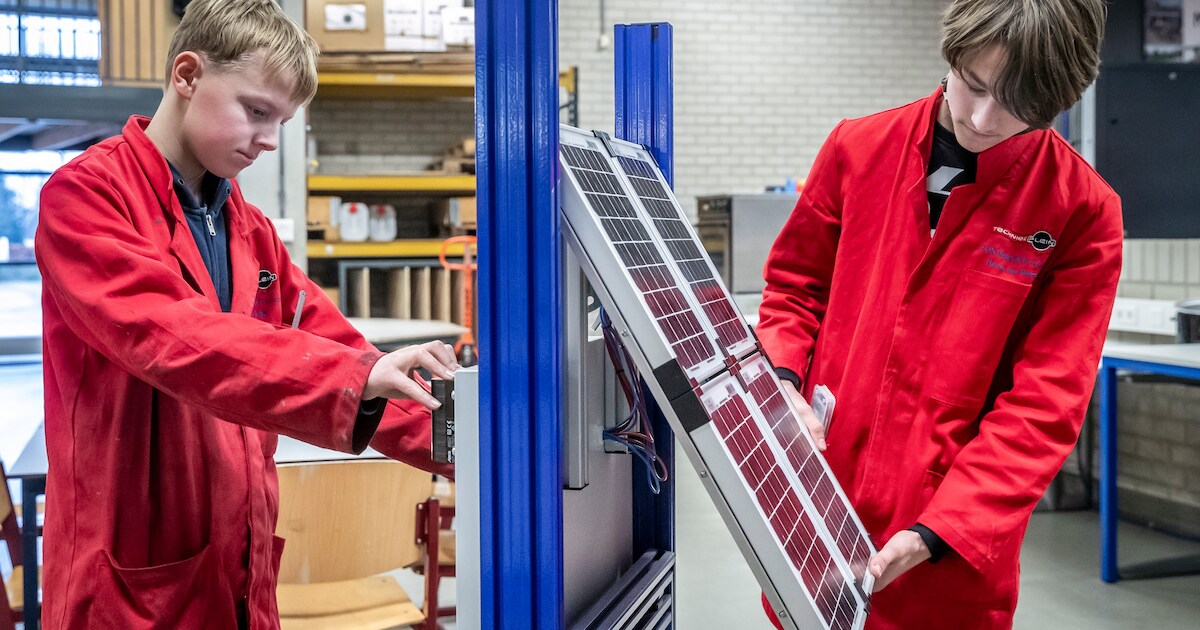 Leerlingen Sondervick worden klaargestoomd voor uitvoeren ...