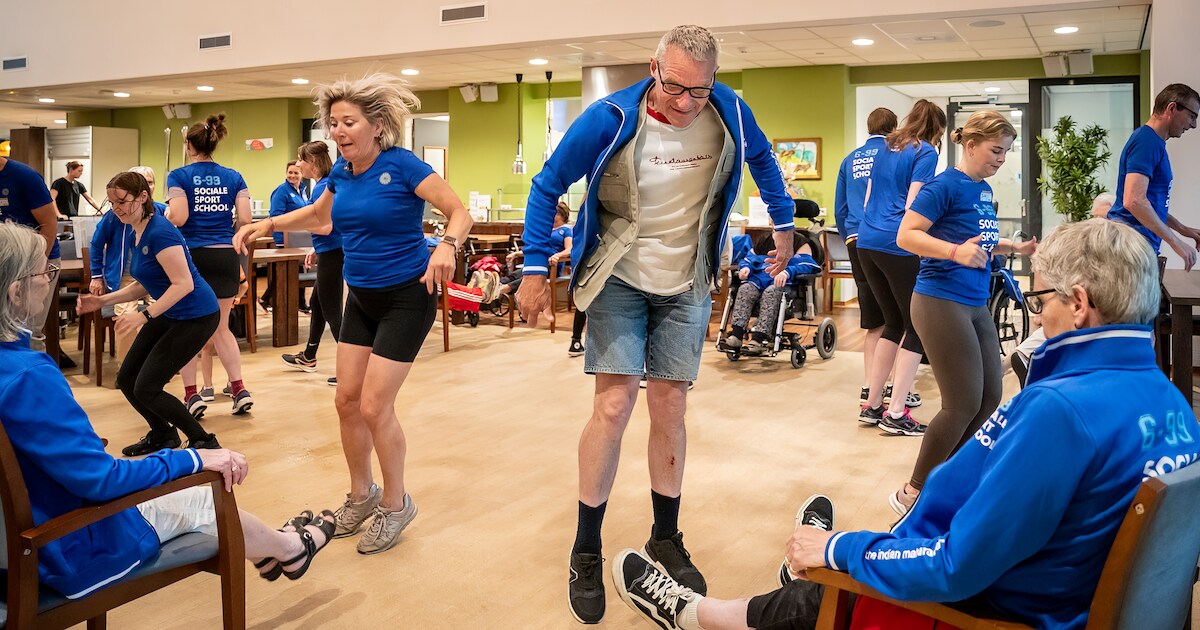 Jong en oud sporten samen bij Sociale Sportschool in Eindhoven: ‘We ...