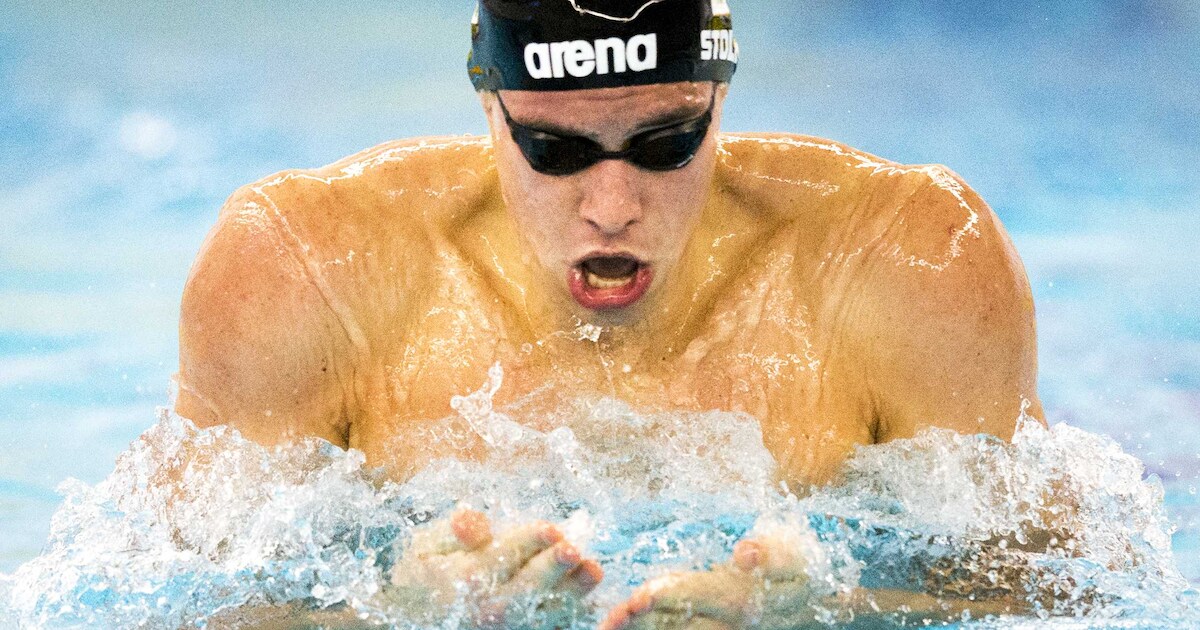Kyle Stolk: ‘Eerst hard zwemmen, dan voor de klas’ | Andere sporten | ED.nl
