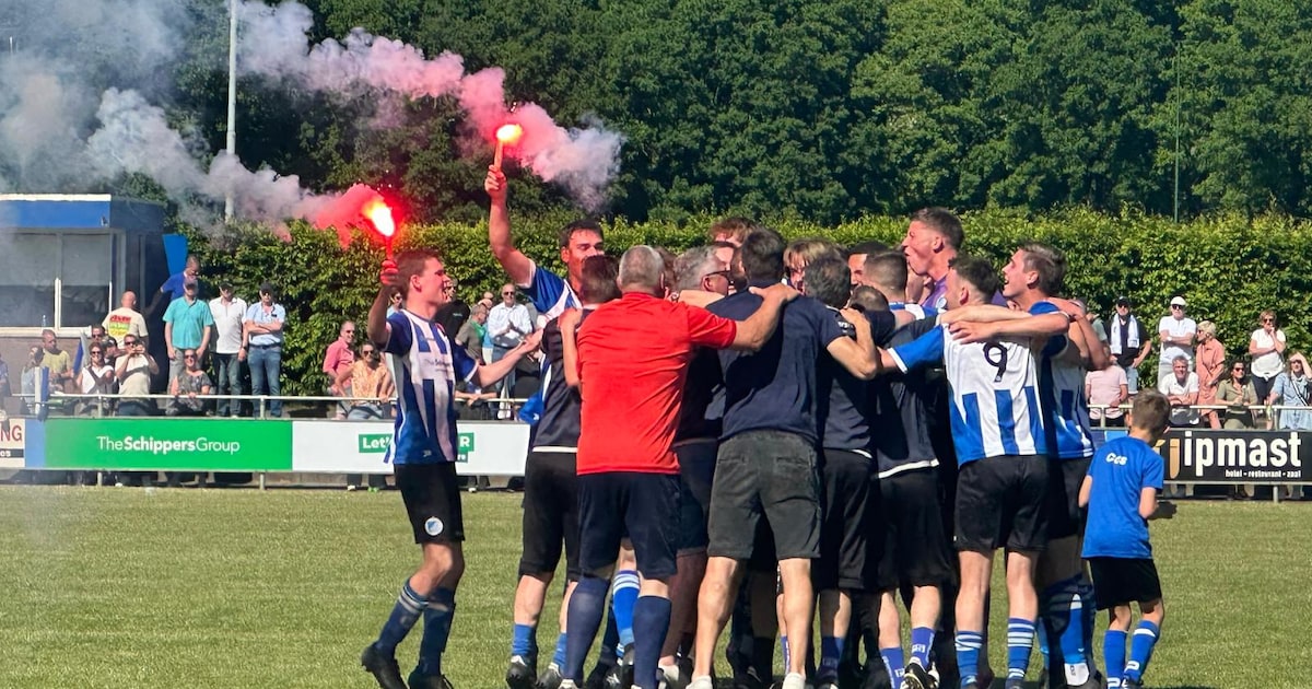 Bladella kroont zich na goede tweede helft tot kampioen: ‘Het is echt heel gaaf om volgend jaar ...