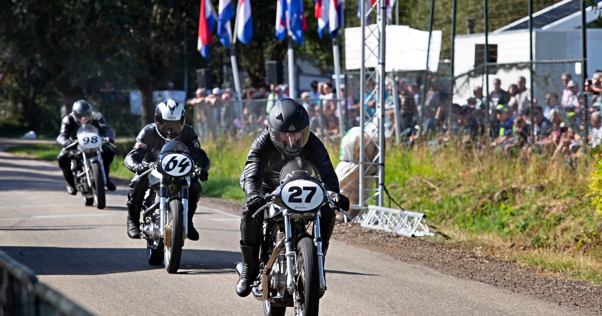 Weer klassiekemotorenrace in Gemert, en de langzaamste kan winnen ...