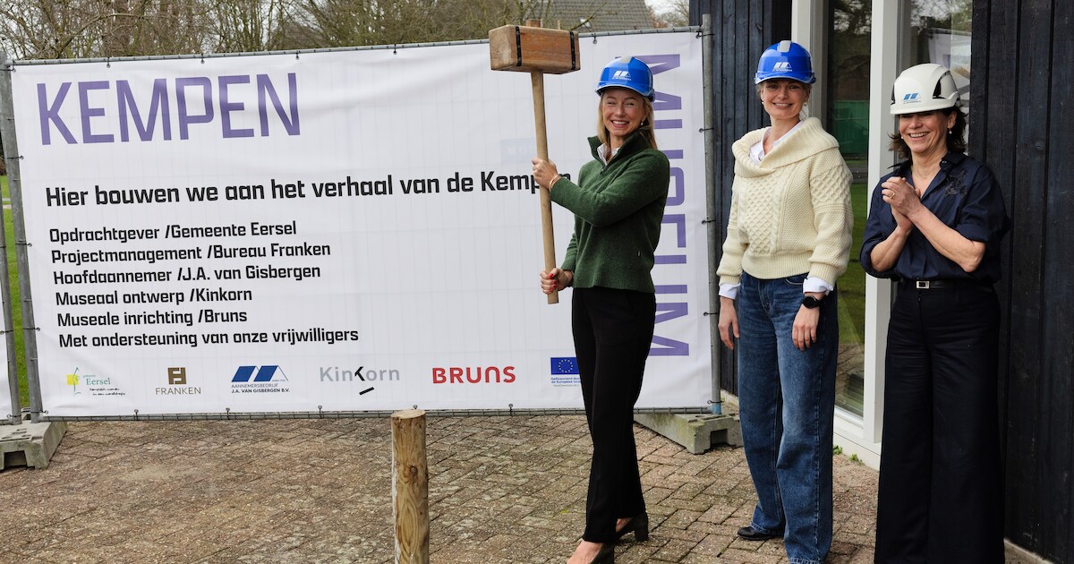 Wethouder geeft startschot voor miljoenenverbouwing: Kempenmuseum wordt ...