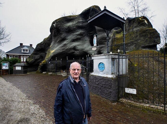 Piet bouwde ingestorte grot weer mee op: ‘Deed het naast mijn baan als ...