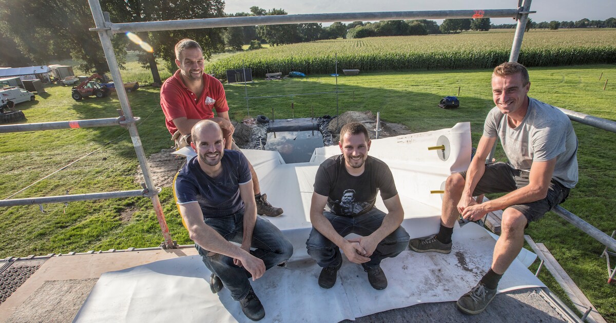 Jaarlijkse zeskamp in Wintelre met nieuwe glijbaan | Eersel | ed.nl