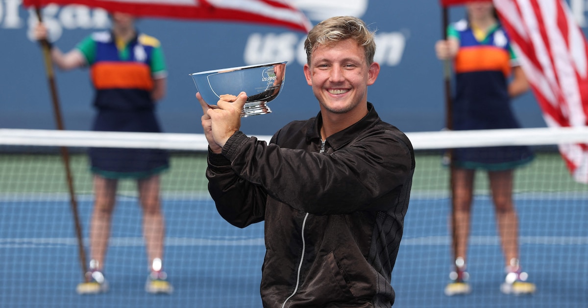 Wéér een grote titel voor Helmondse tennissensatie: ‘Of ze me al haten ...