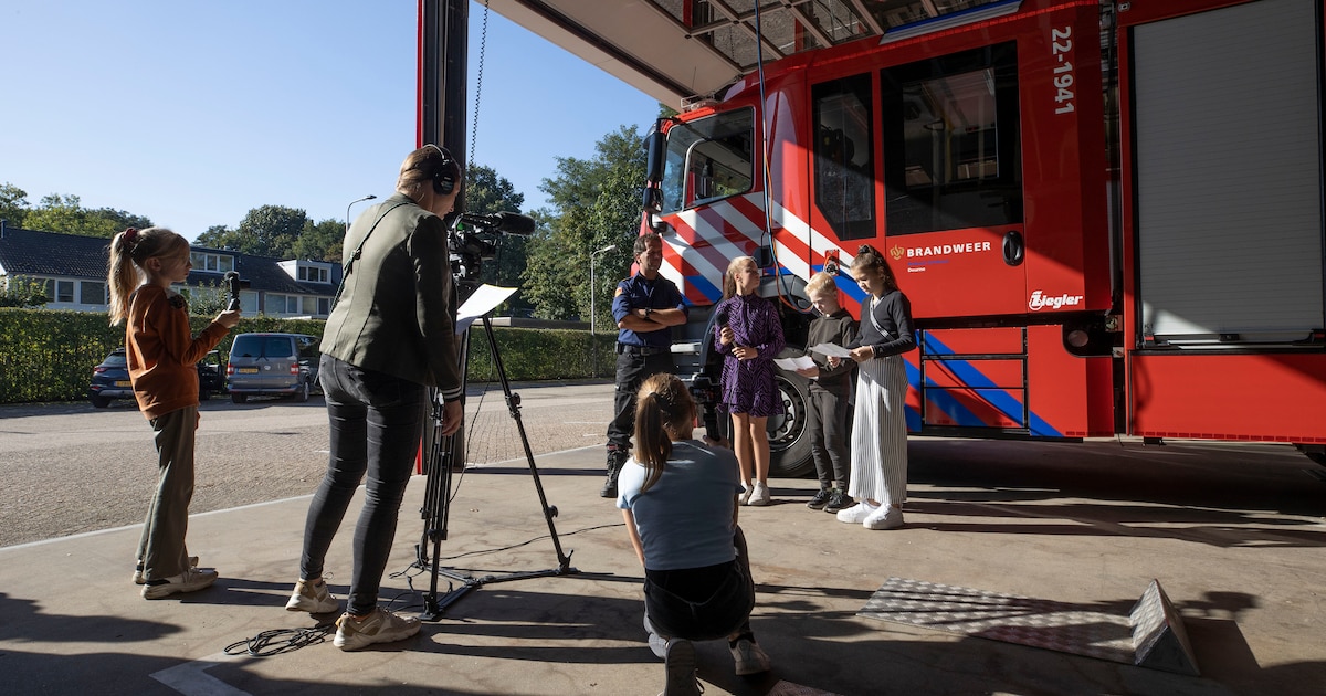 Jeugdige cameraploeg gaat op pad in de Peel voor een eigen journaal ...