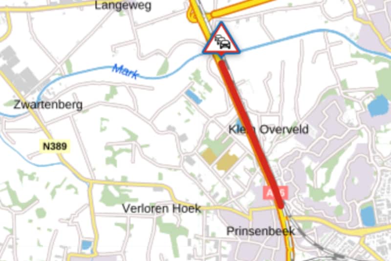 LIVE Files in Brabant | Avondspits op gang: file op A2 richting Den ...