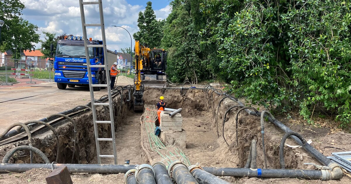 Verzakking in Nuenen wordt rigoureus aangepakt; plek wordt tot vijf ...