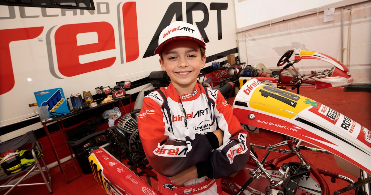 Senn (8) gaat naar het WK karten in Portugal: ‘Het is echt Formule 1 in ...