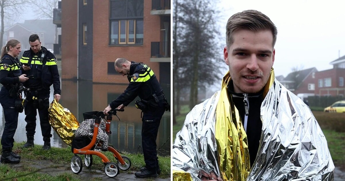 Niels (25) fietst naar werk, en hoort dan opeens een schreeuw: ‘Gingen ...
