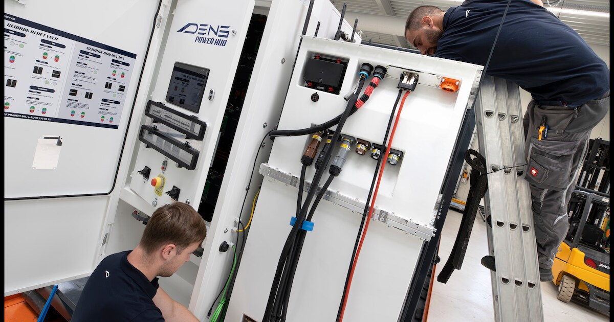 Focus op Hightech: energie op locatie dankzij de mobiele batterij van ...