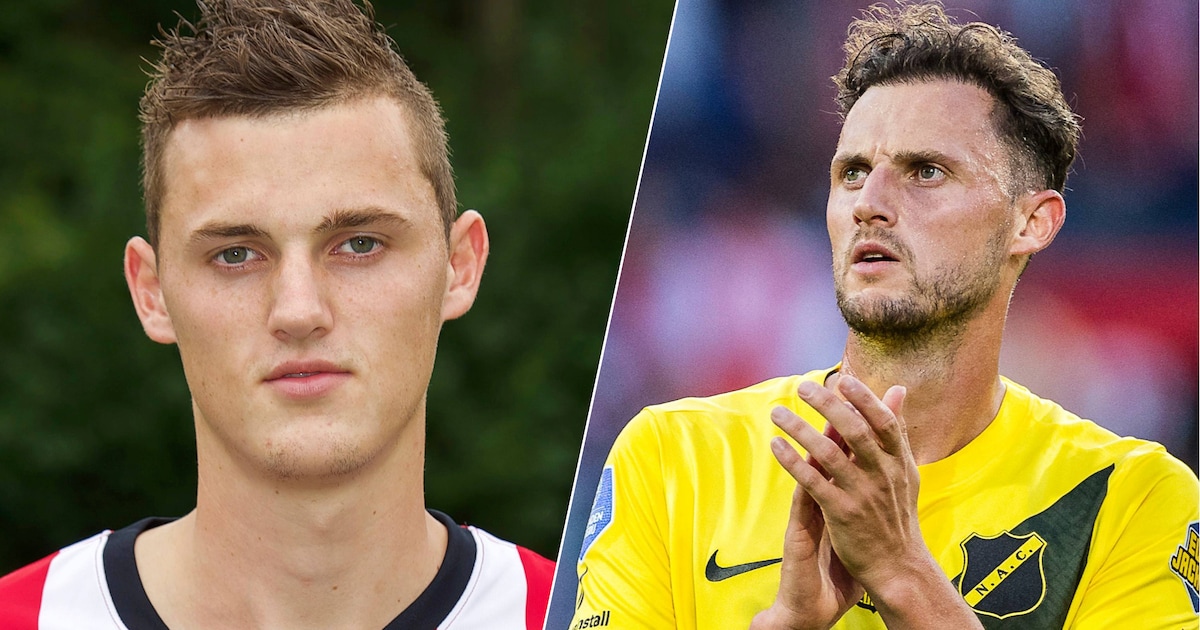 Clint Leemans zit soms nog bij PSV op de tribune, maar dient nu met ...