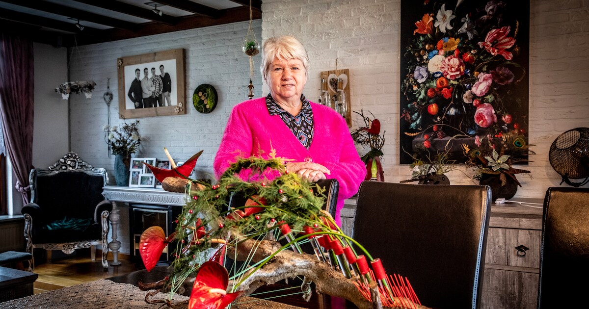 Geen zenuwen als het op bloemschikken aankomt voor Somerense kampioen ...