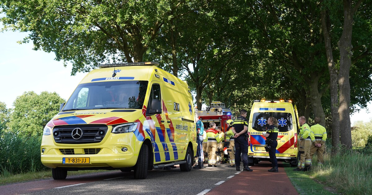 Dodelijk ongeluk in Heeswijk-Dinther: man komt onder auto in sloot ...
