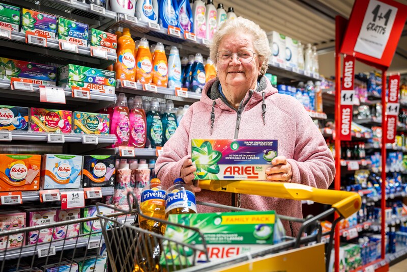 Gerri (80) mag 1 minuut gratis winkelen: als het startschot klinkt ...
